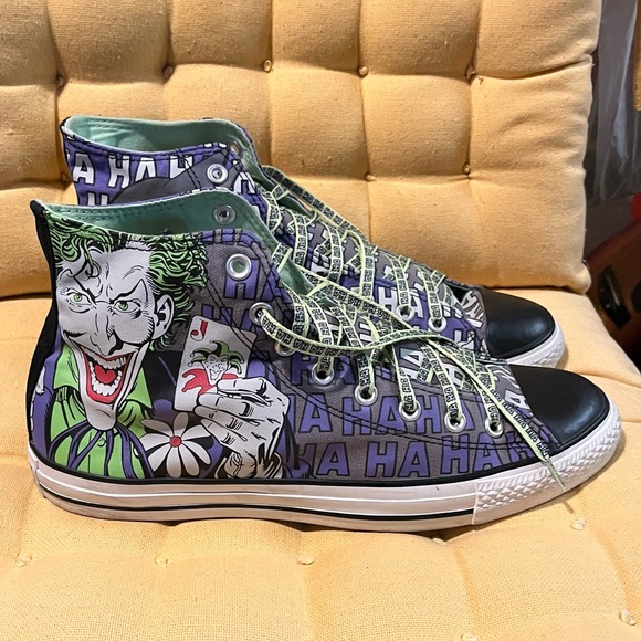Converse | Shoes | Converse All Star Chuck Taylor Batman Joker High Top ...